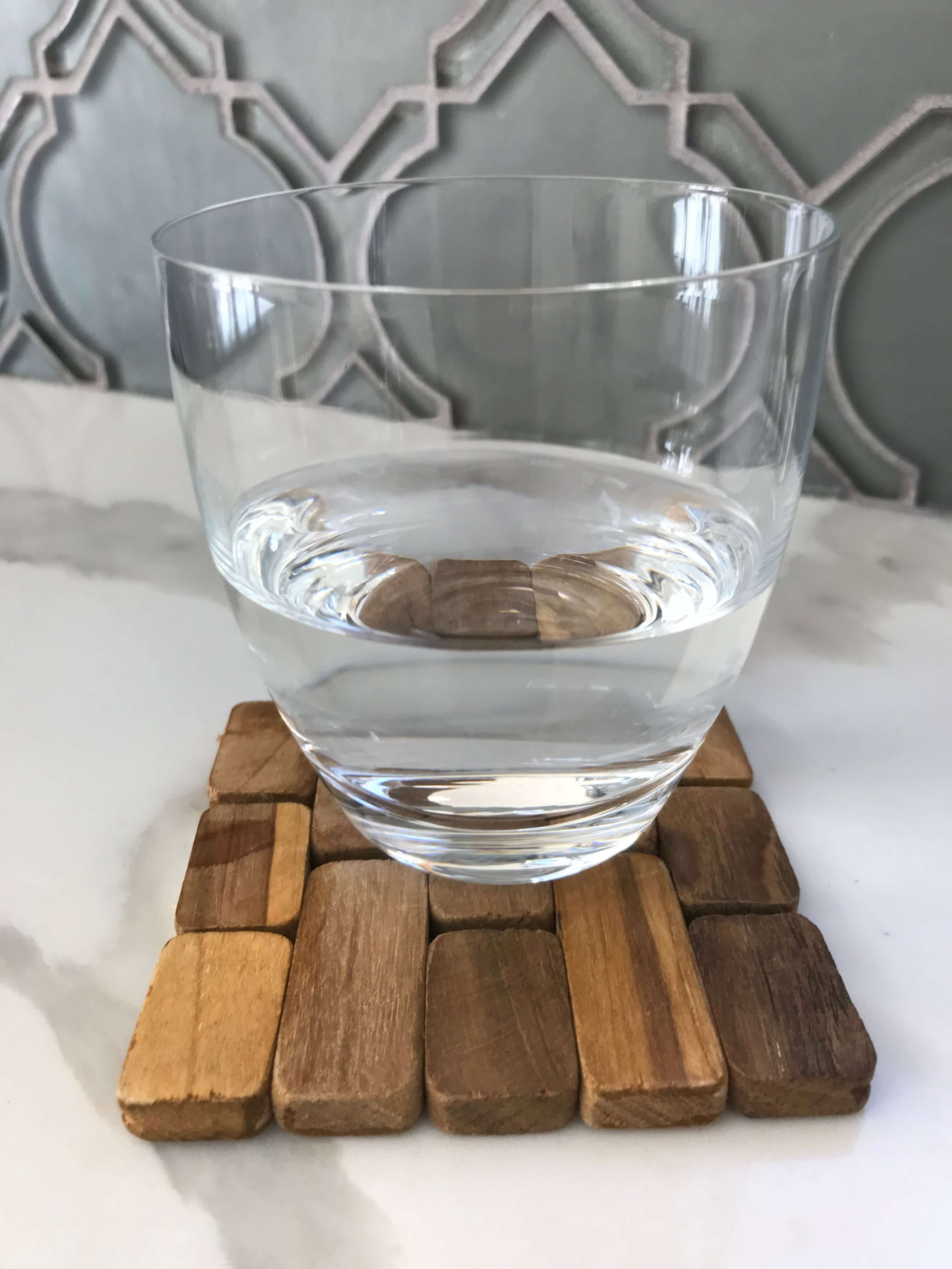 Hip-o Modern Living Natural Teak Table Runner | Sustainable and ...